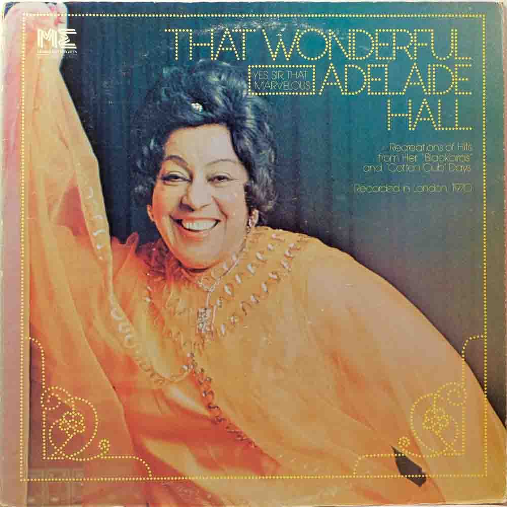 Adelaide Hall - That Wonderful Adelaide Hall - Raw Music Store