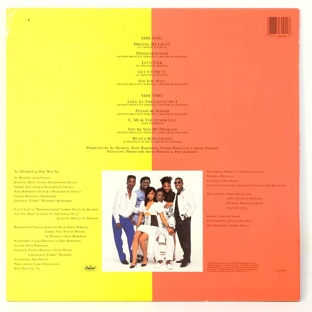 Al Hudson And One Way - A New Beginning - Raw Music Store