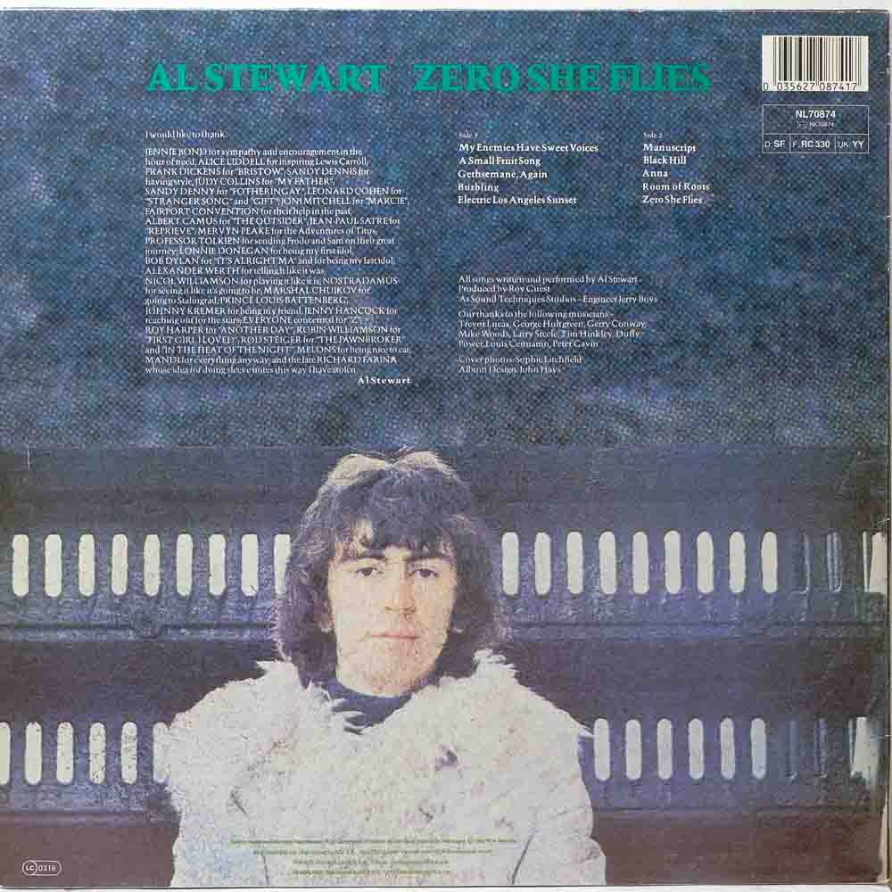 Al Stewart - Zero She Flies - Raw Music Store