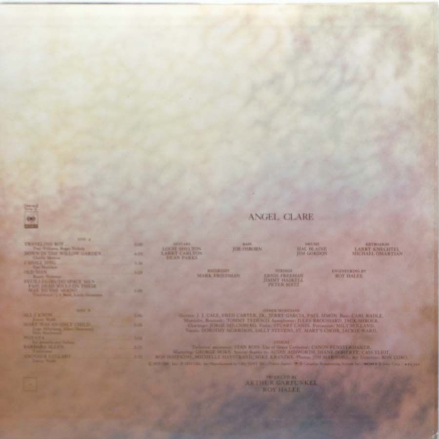 Art Garfunkel - Angel Clare - Raw Music Store