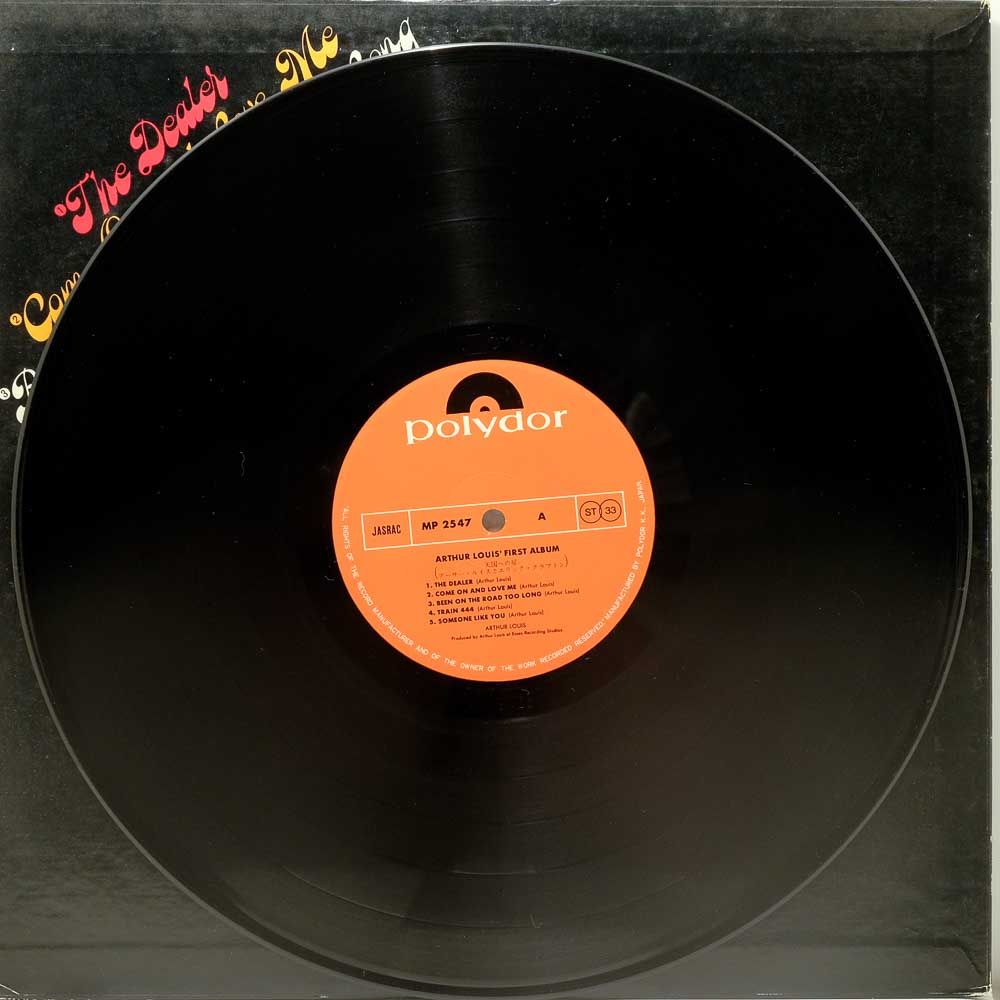 Arthur Louis Featuring Eric Clapton - Arthur Louis's First Album - Raw ...