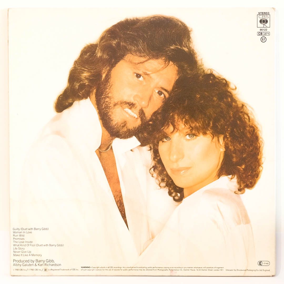 Barbra Streisand - Guilty - Raw Music Store