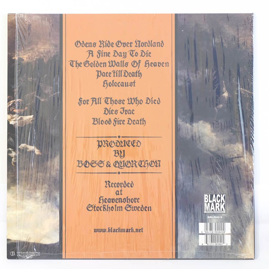 Bathory - Blood Fire Death - Raw Music Store