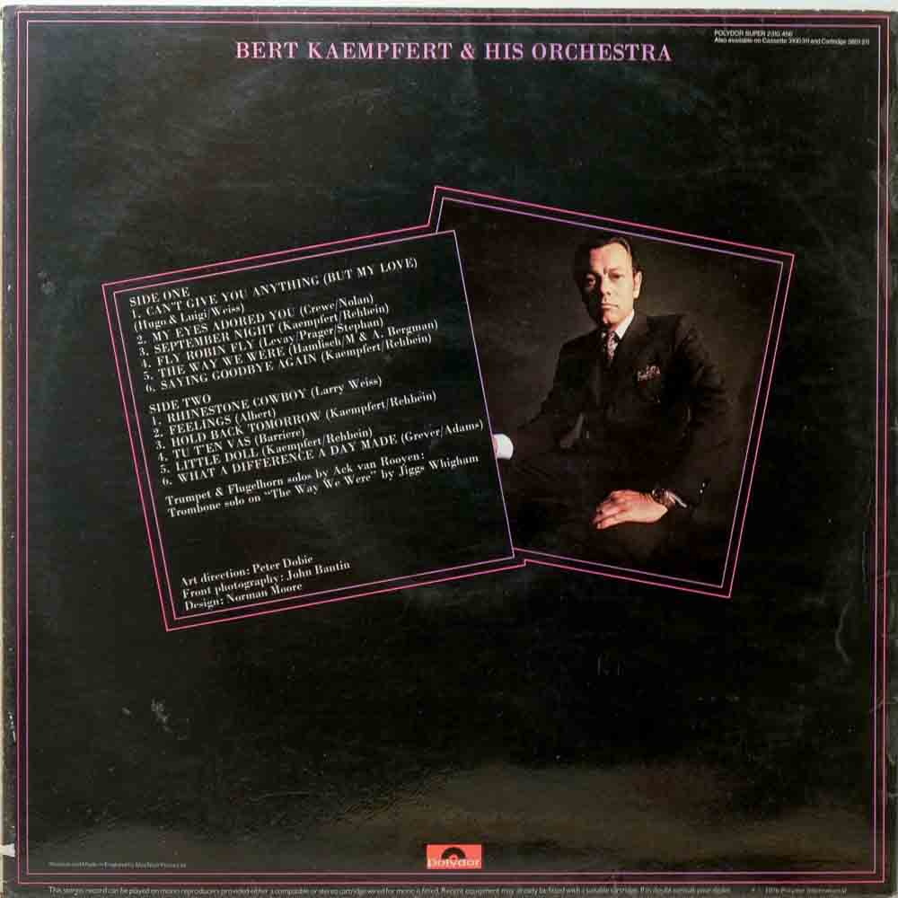Bert Kaempfert & His Orchestra - Contemporary Kaempfert - Raw Music Store