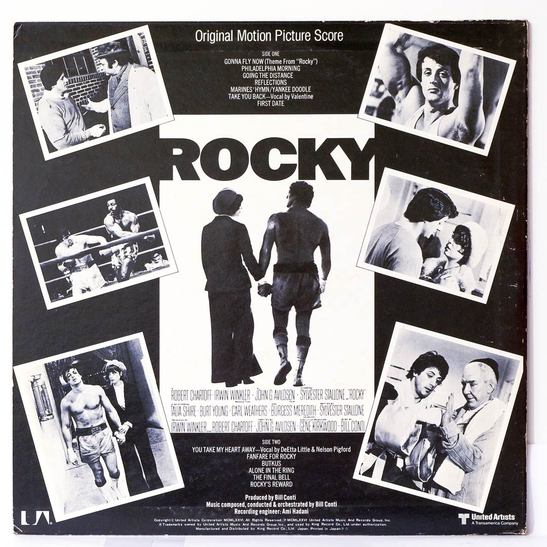 Bill Conti - Rocky - Original Motion Picture Score - Raw Music Store