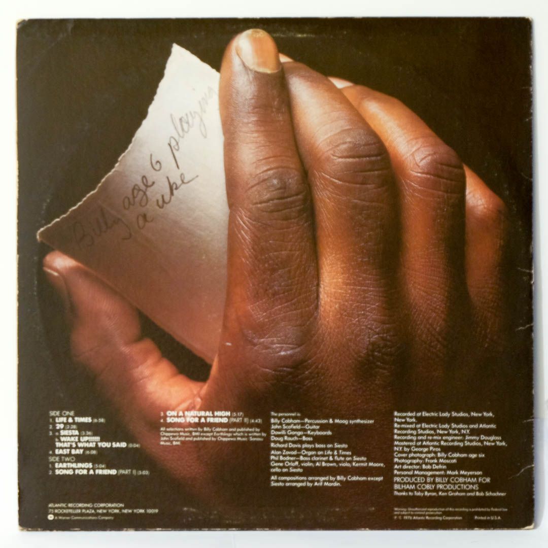 Billy Cobham - Life & Times - Raw Music Store
