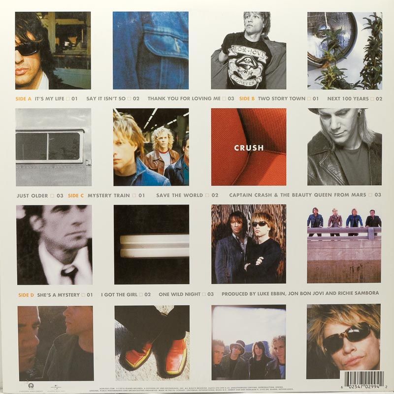 Bon Jovi - Crush - Raw Music Store