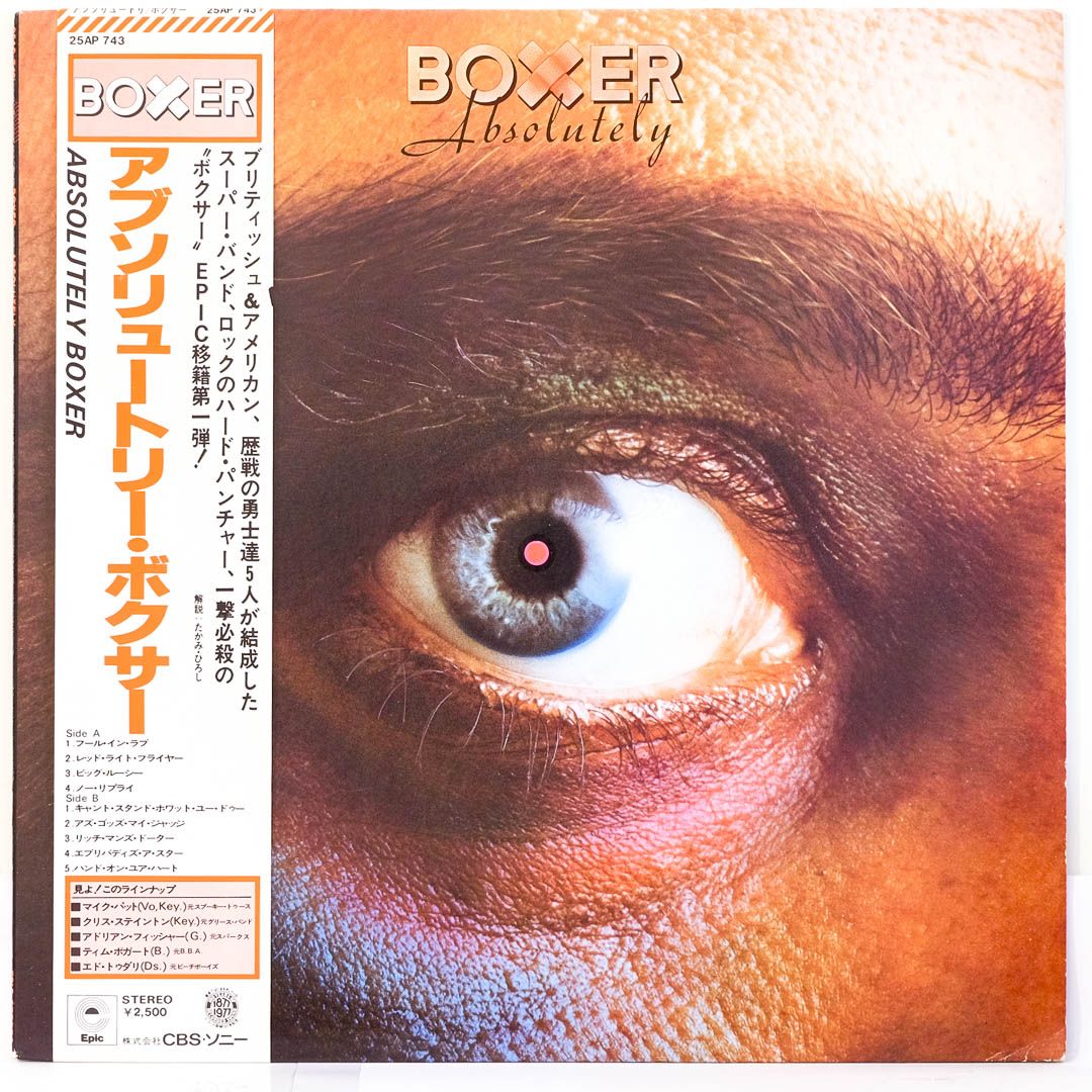 Boxer - Absolutely - Raw Music Store