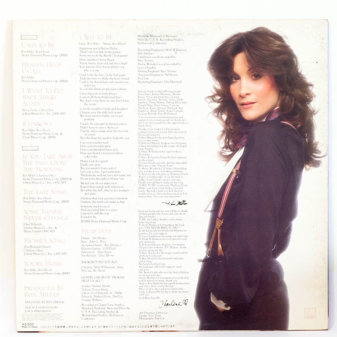 Charlene - Used To Be - Raw Music Store