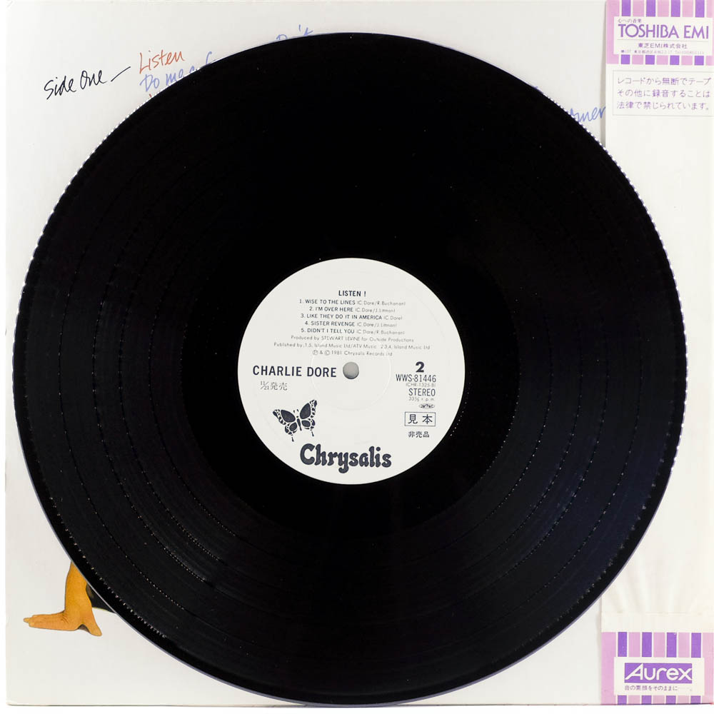 Charlie Dore - Listen! - Raw Music Store