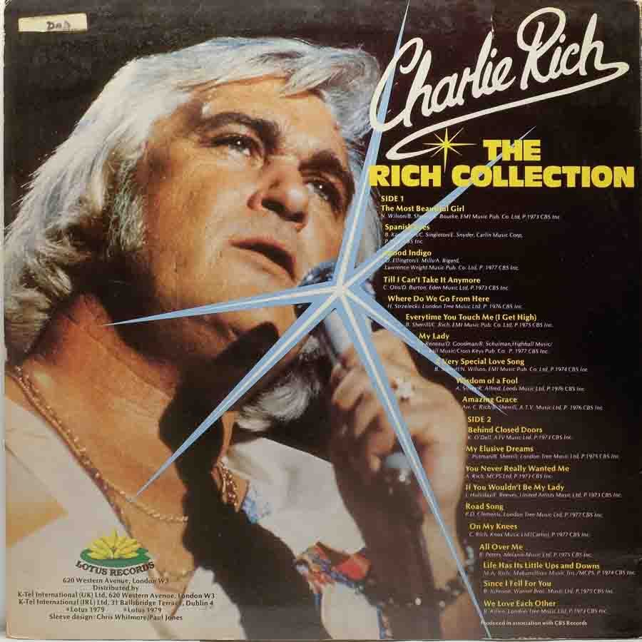 Charlie Rich - The Rich Collection - Raw Music Store