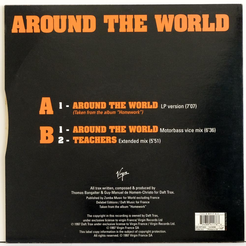 Daft Punk - Around The World - Raw Music Store
