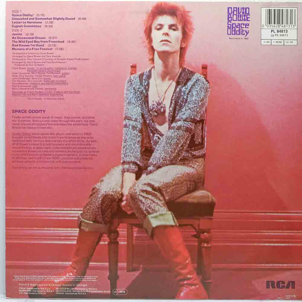 David Bowie - Space Oddity - Raw Music Store