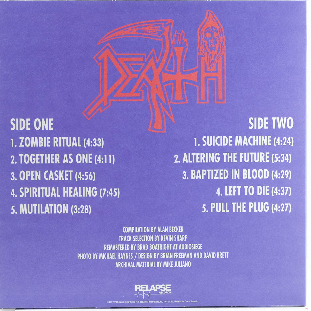 Death - Fate: The Best Of Death - Raw Music Store