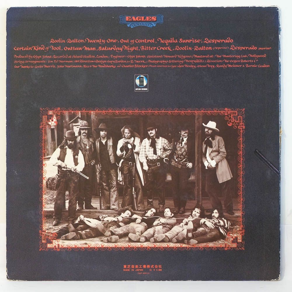 Eagles - Desperado - Raw Music Store