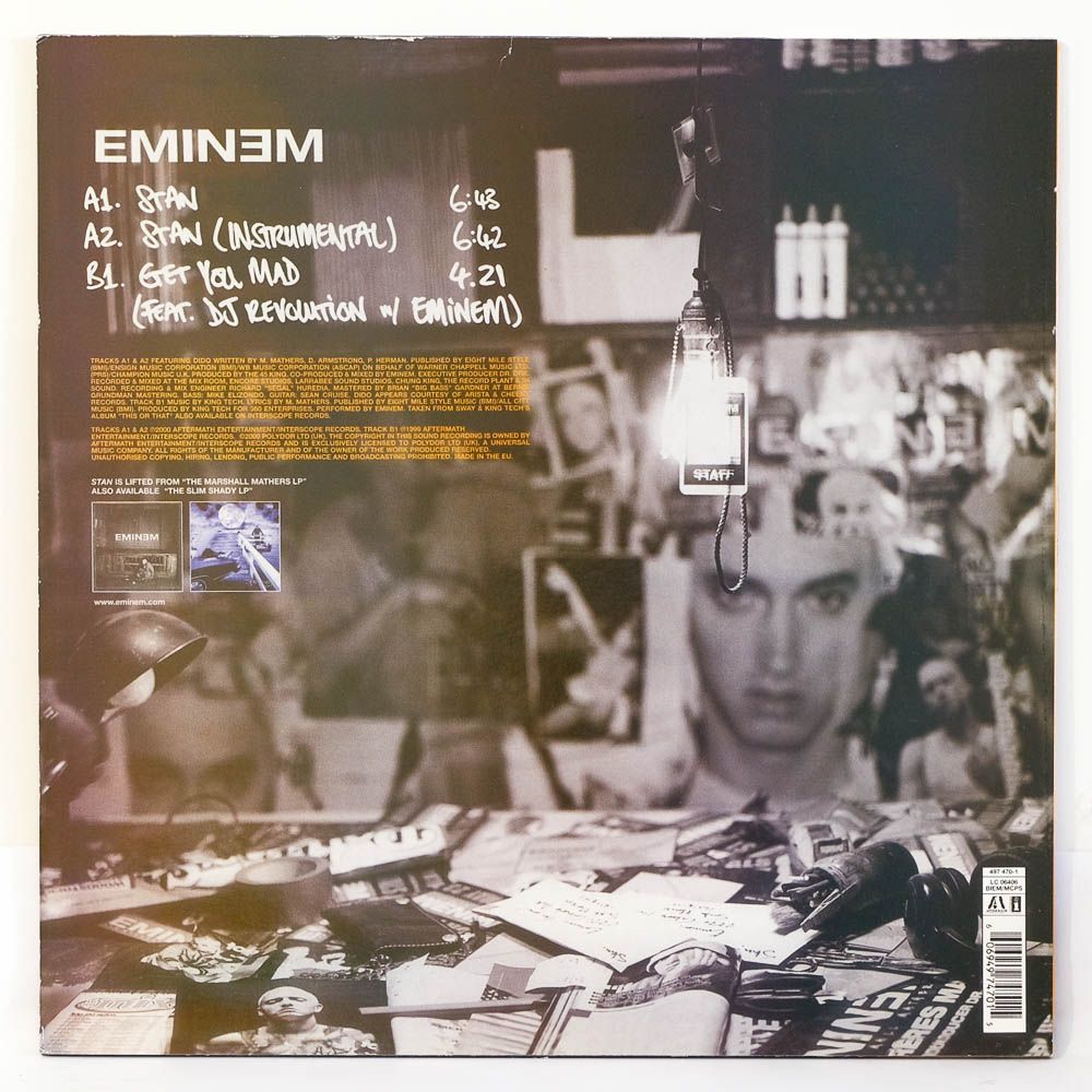 Eminem - Stan - Raw Music Store