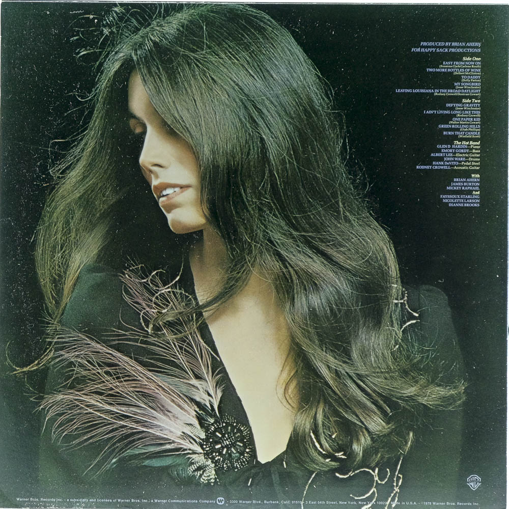 Emmylou Harris - Quarter Moon In A Ten Cent Town - Raw Music Store