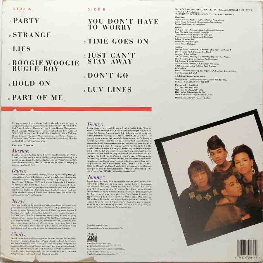 En Vogue - Born To Sing - Raw Music Store