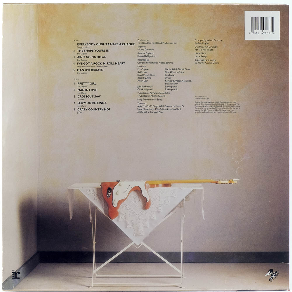 Eric Clapton - Money And Cigarettes - Raw Music Store