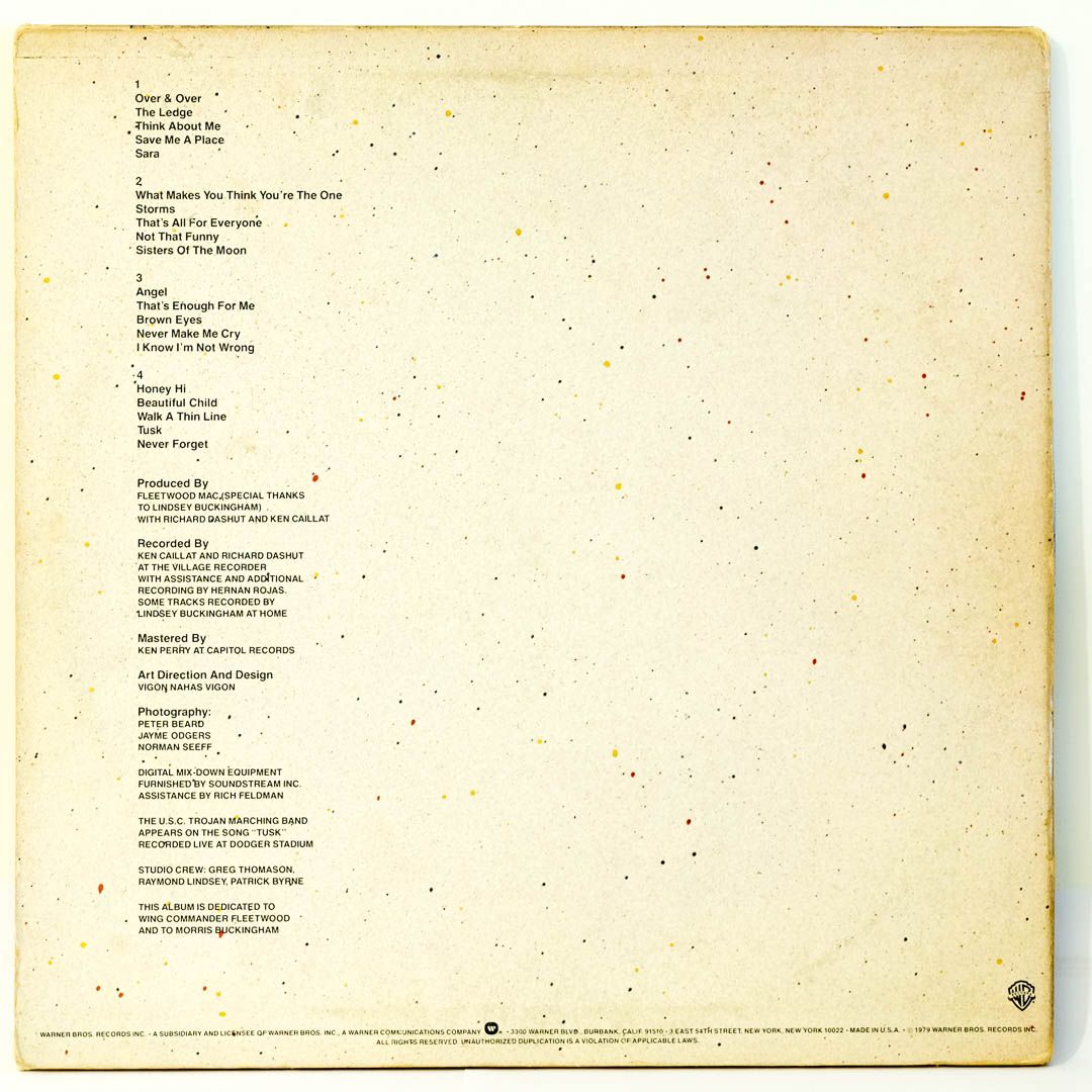 Fleetwood Mac - Tusk - Raw Music Store