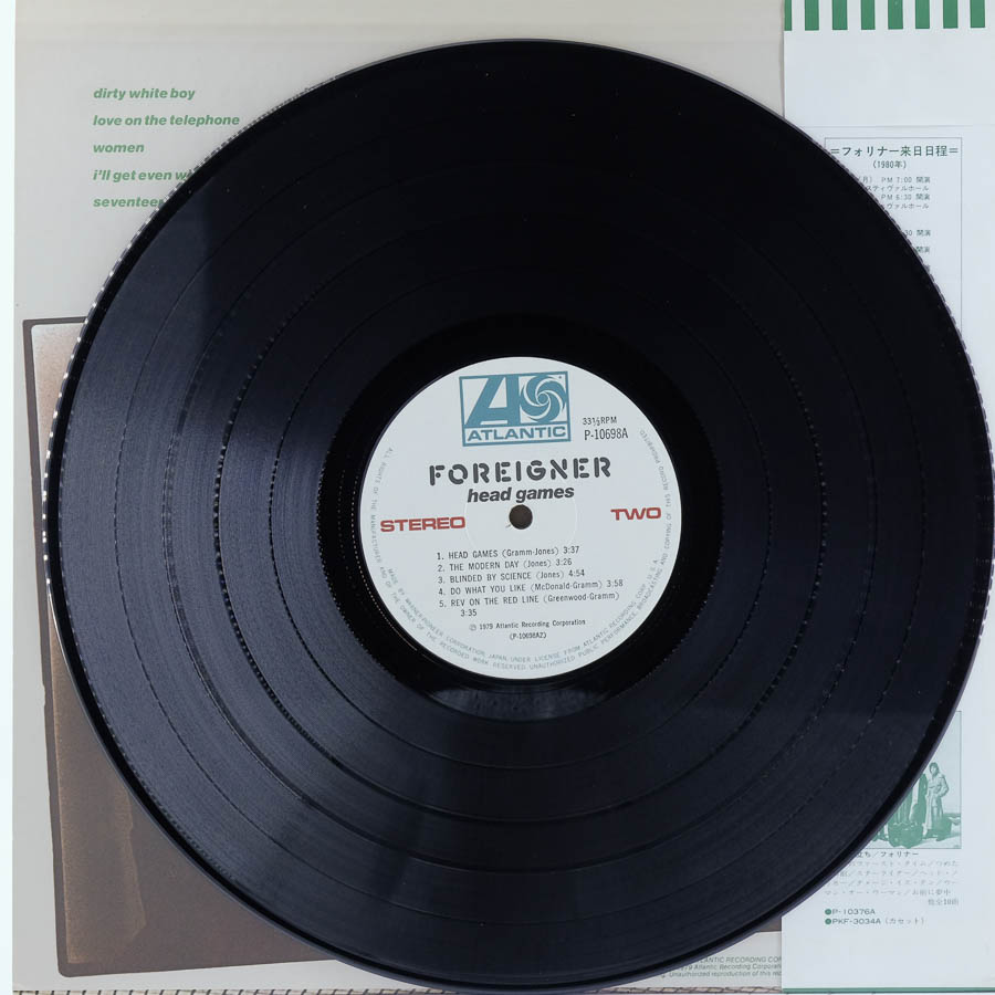 Foreigner - Head Games - Raw Music Store