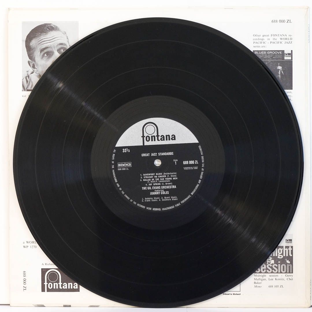 Gil Evans And His Orchestra Featuring Johnny Coles - Great Jazz ...