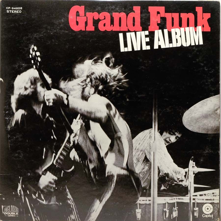 Grand Funk Railroad - Live Album - Raw Music Store