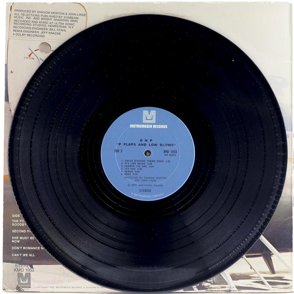 Gross National Productions - P-Flaps And Low Blows - Raw Music Store