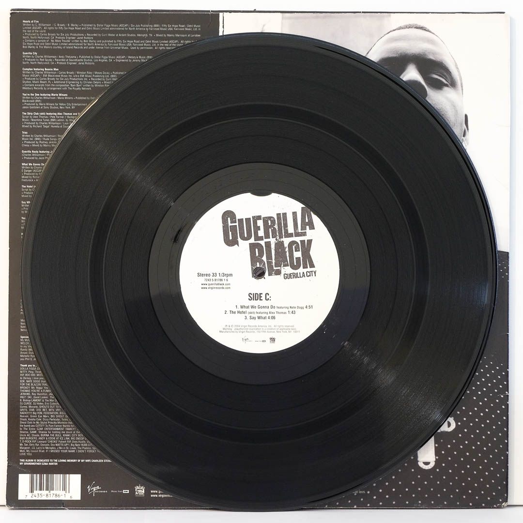 Guerilla Black - Guerilla City - Raw Music Store