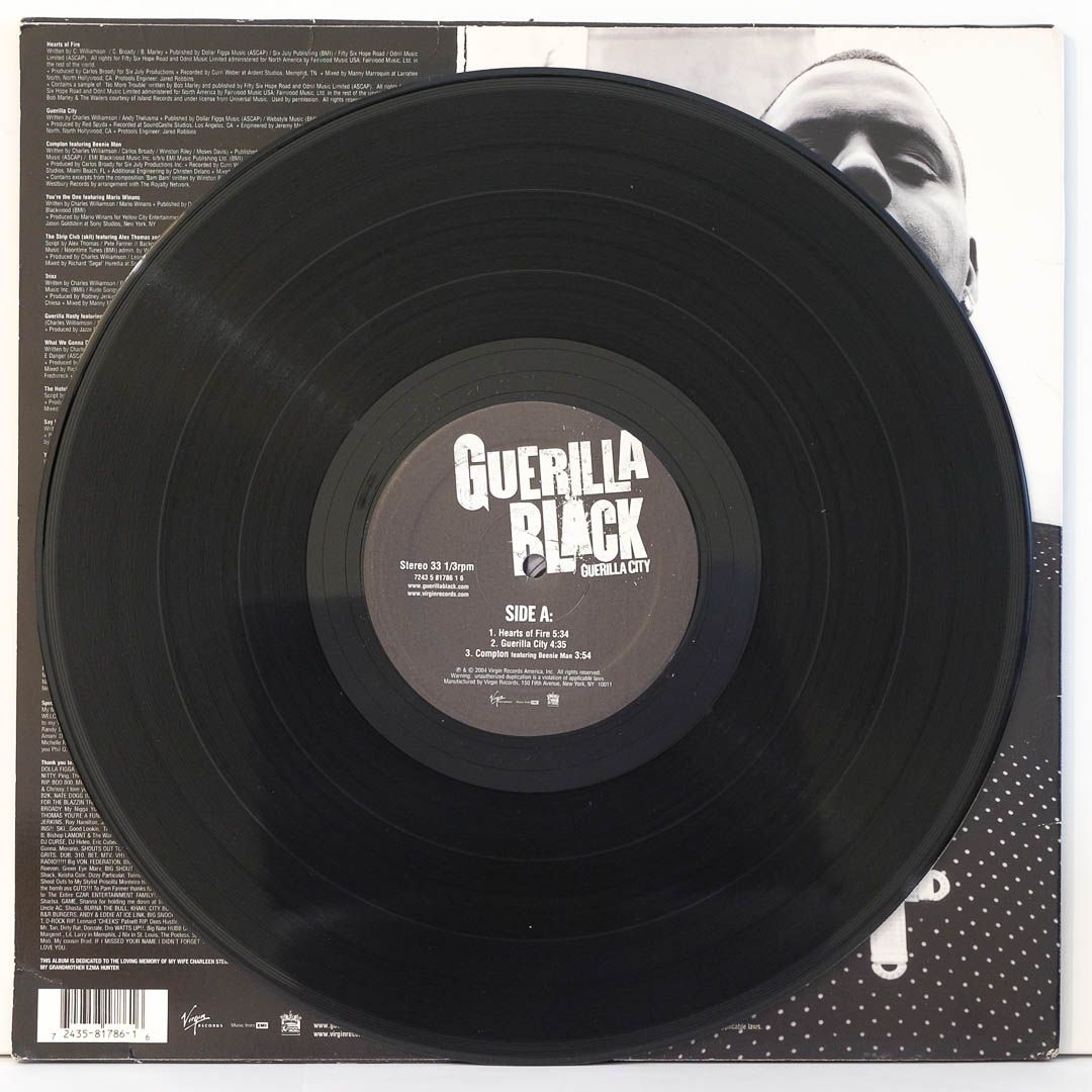 Guerilla Black - Guerilla City - Raw Music Store