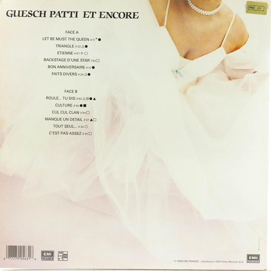 Guesch Patti - Labyrinthe - Raw Music Store