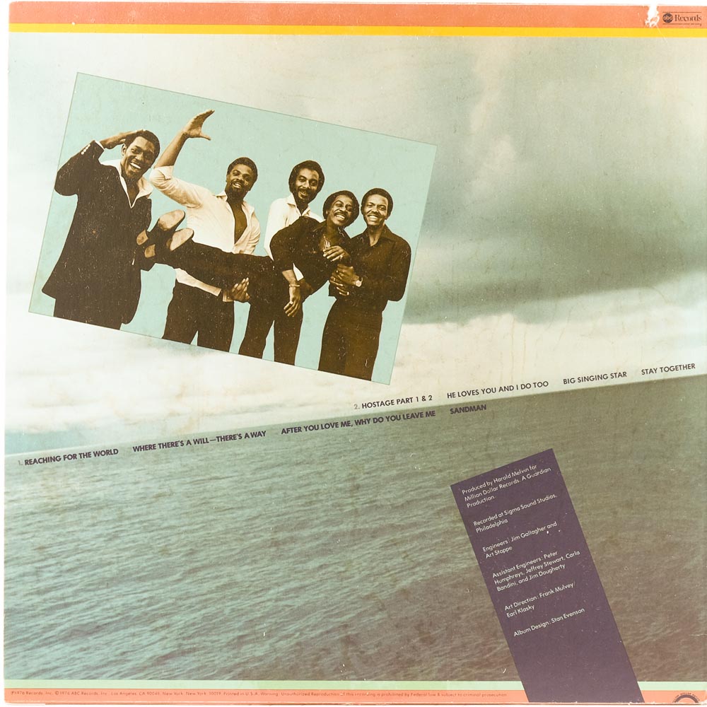 Harold Melvin And The Blue Notes - Reaching For The World - Raw Music Store