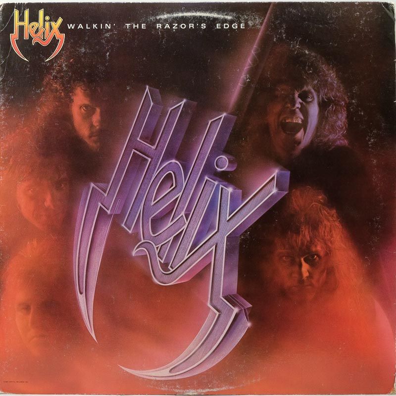 Helix - Walkin' The Razor's Edge - Raw Music Store