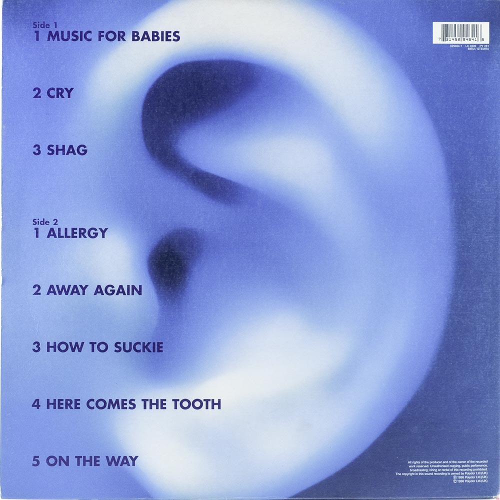 Howie B. - Music For Babies - Raw Music Store