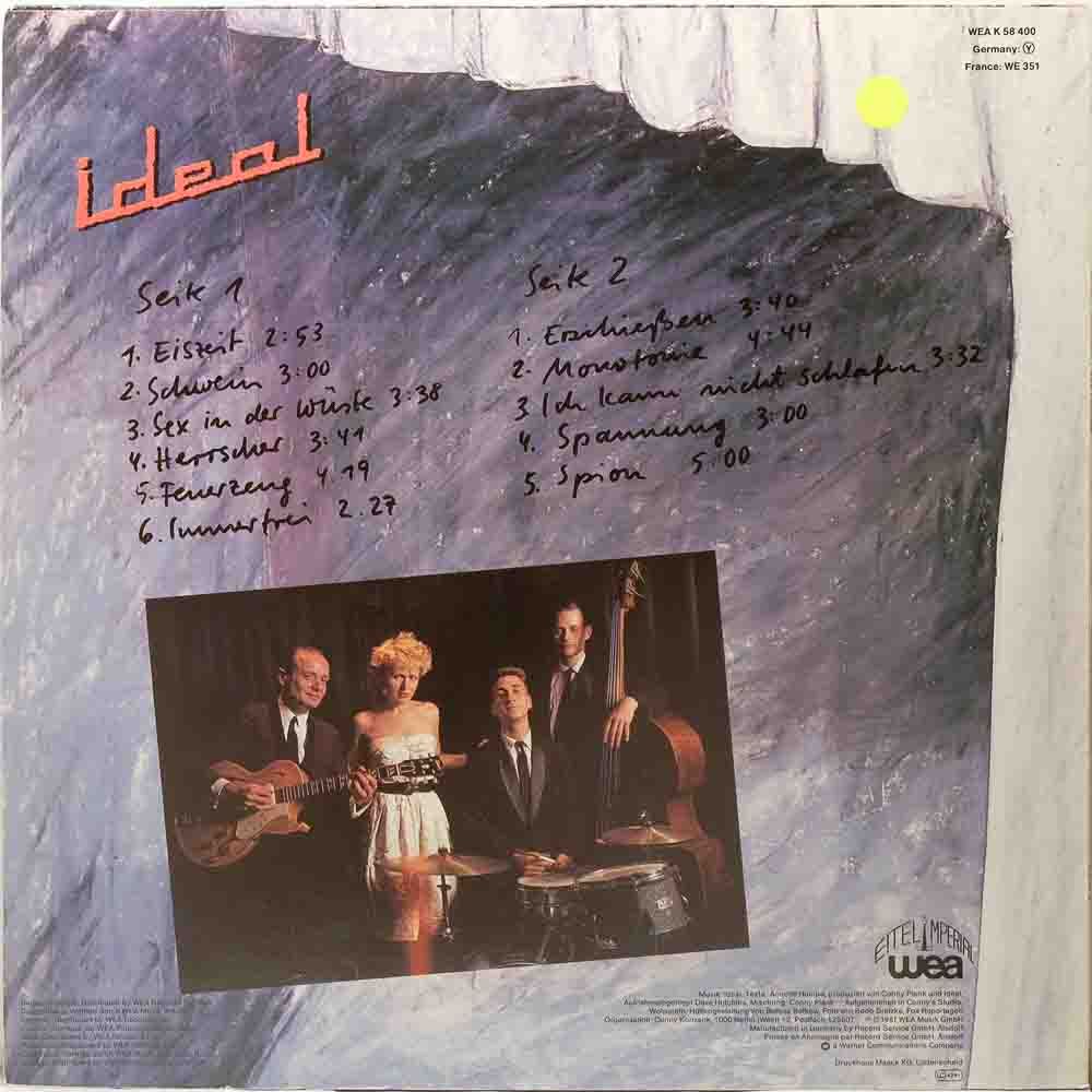 Ideal - Der Ernst Des Lebens - Raw Music Store