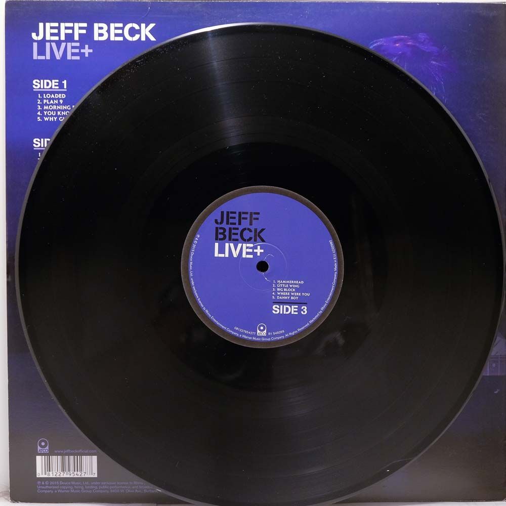 Jeff Beck - Live+ - Raw Music Store