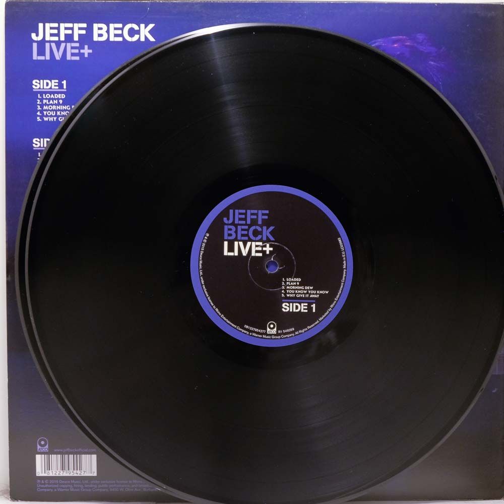 Jeff Beck - Live+ - Raw Music Store