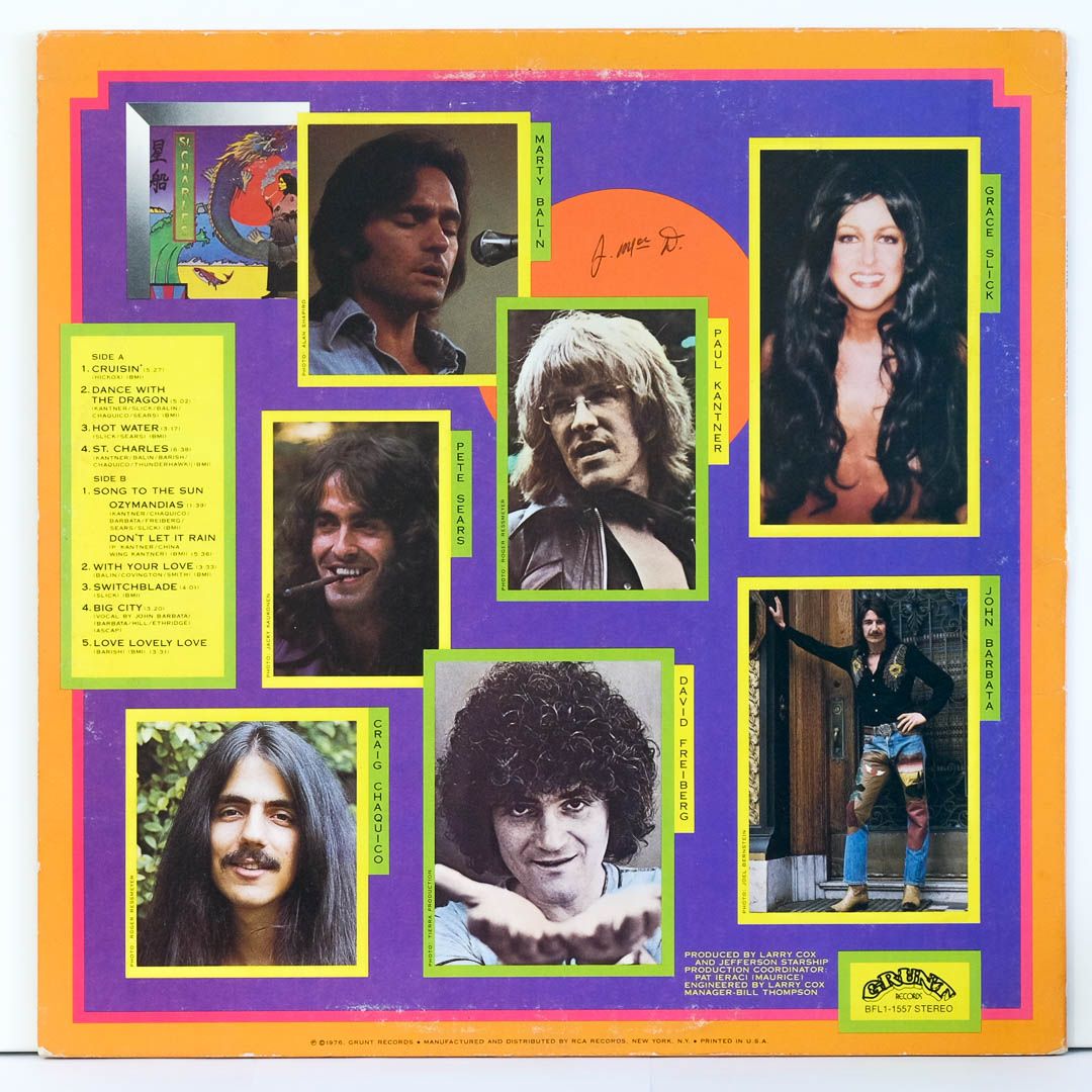 Jefferson Starship - Spitfire - Raw Music Store