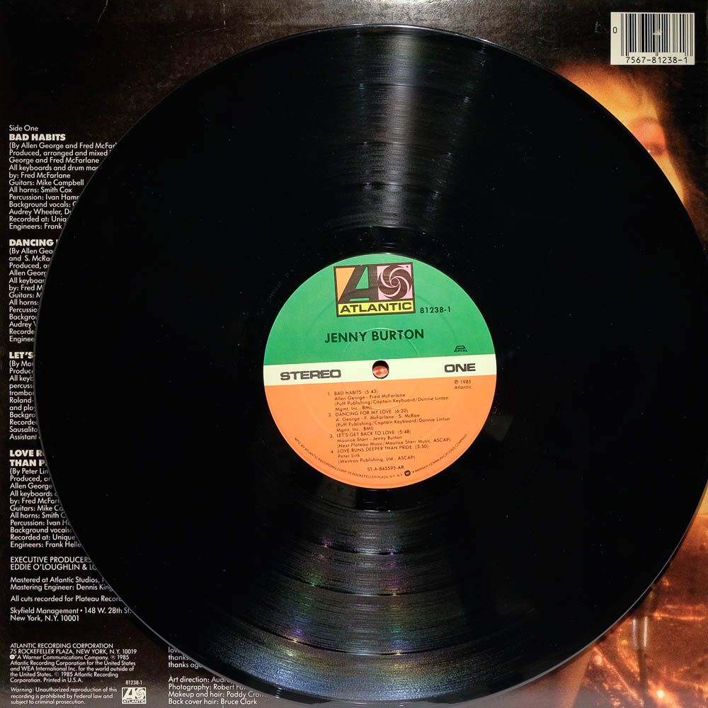 Jenny Burton - Jenny Burton - Raw Music Store