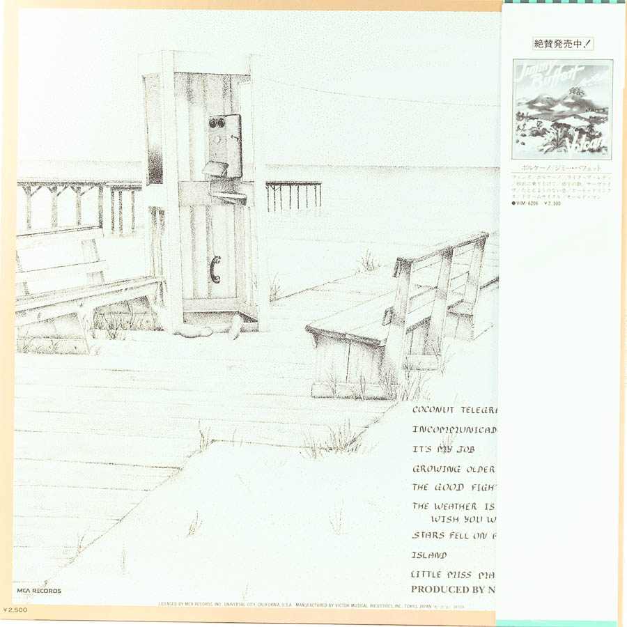 Jimmy Buffett - Coconut Telegraph - Raw Music Store