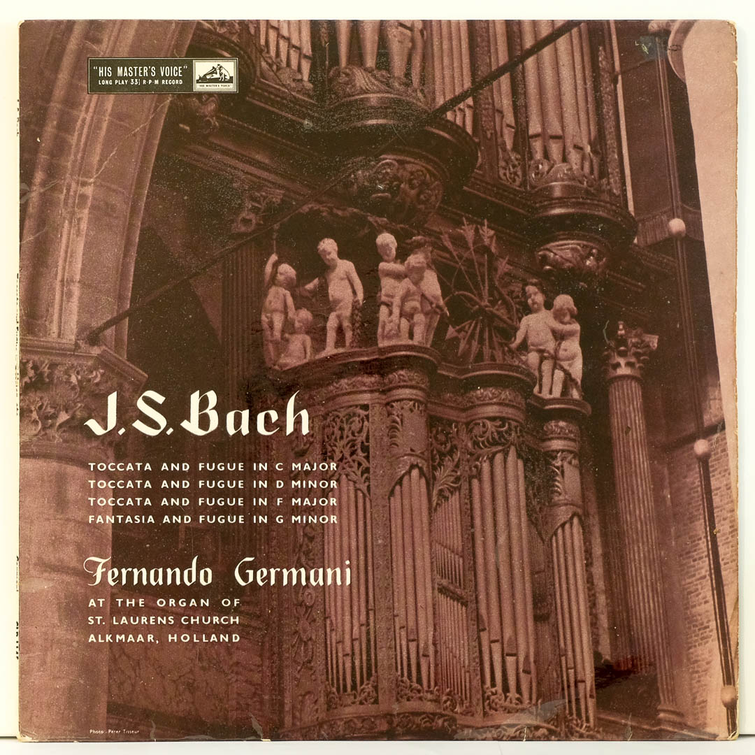 Johann Sebastian Bach - Fernando Germani - Toccata And Fugue In C Major ...