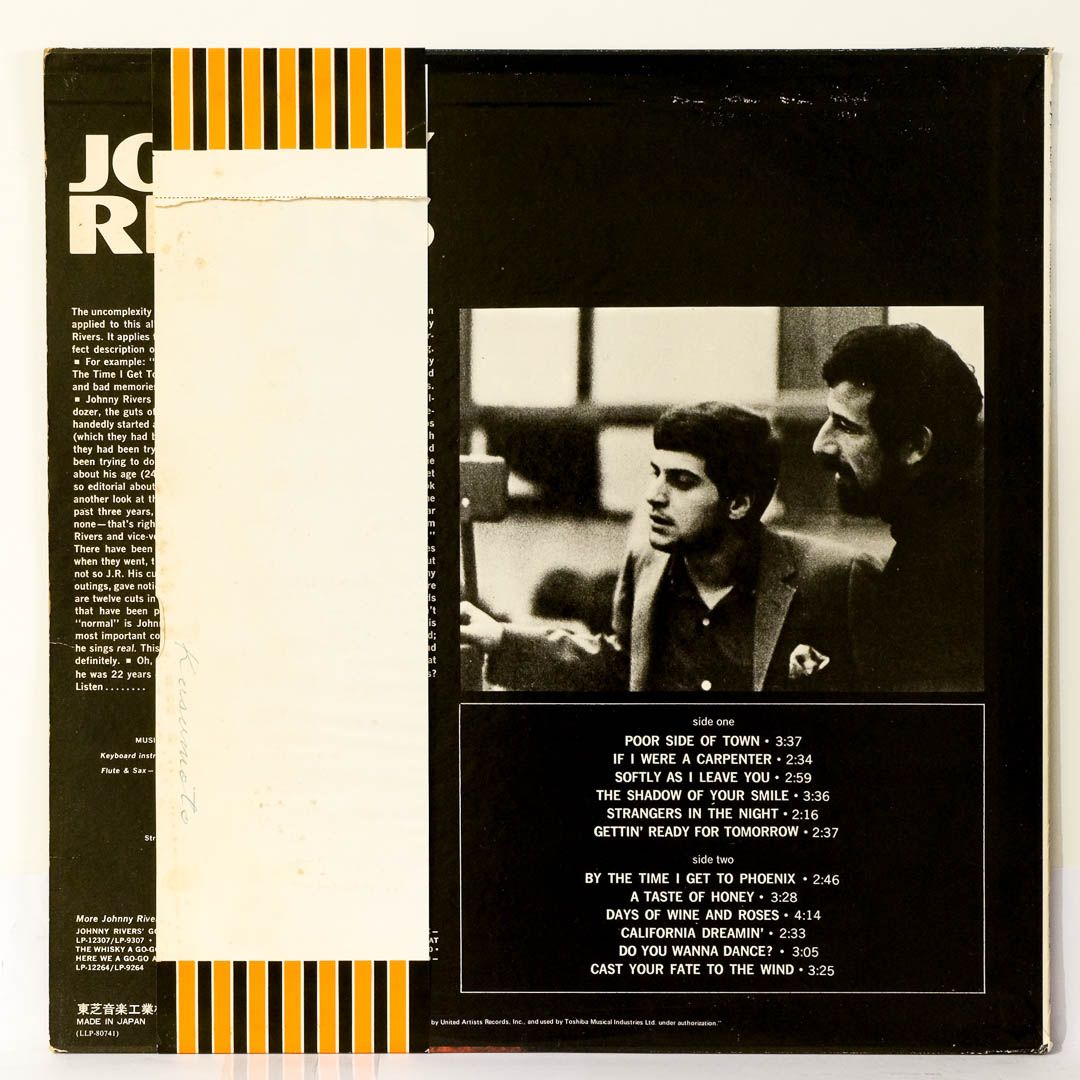 Johnny Rivers - Changes - Raw Music Store