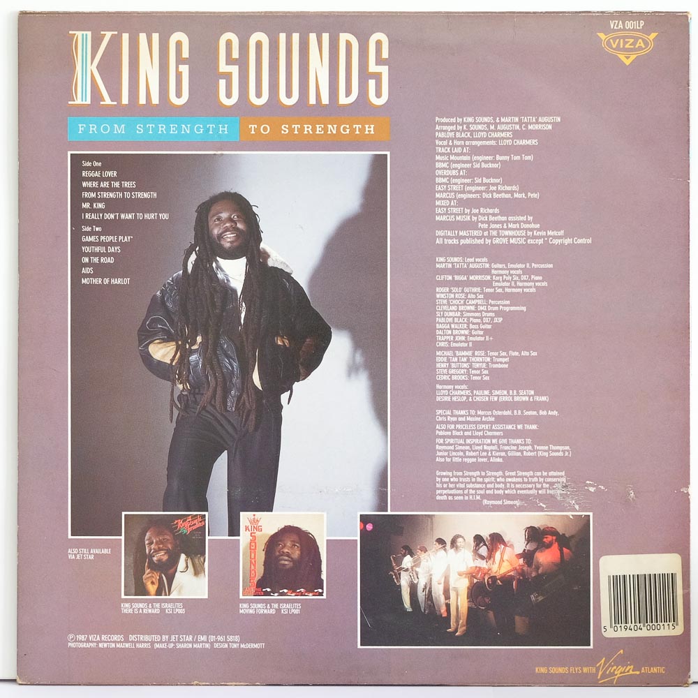 King Sounds - From Strength To Strength - Raw Music Store