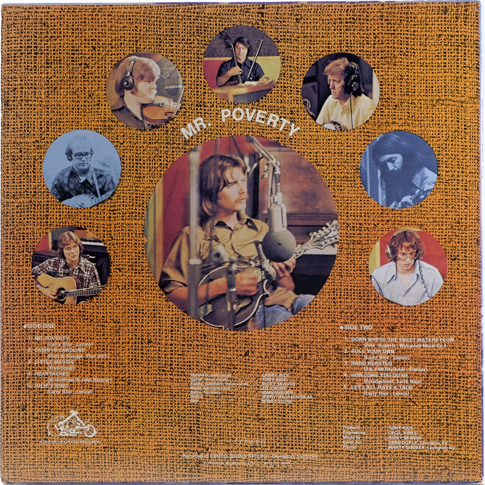 Larry Rice - Mr. Poverty - Raw Music Store