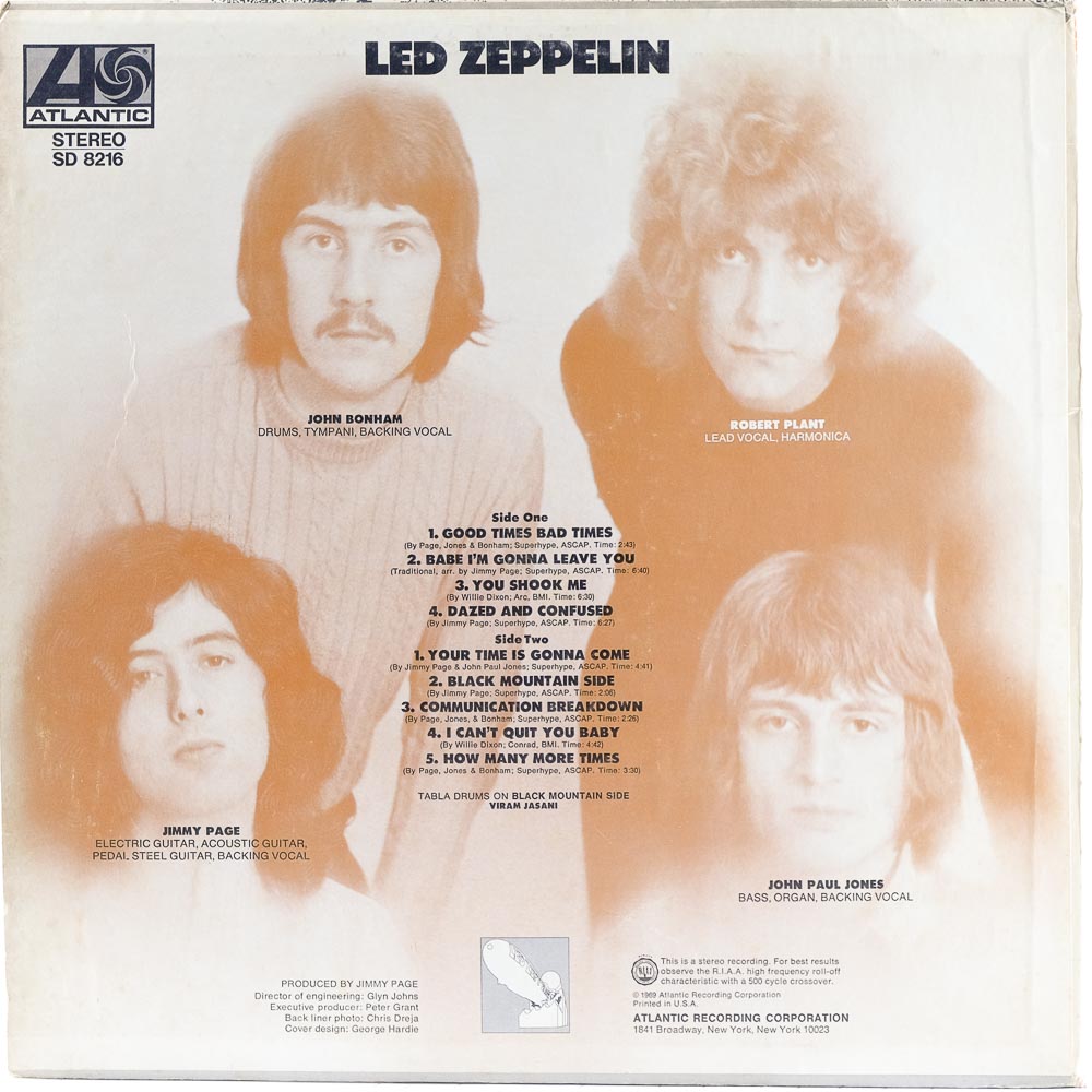 Led Zeppelin - Led Zeppelin - Raw Music Store