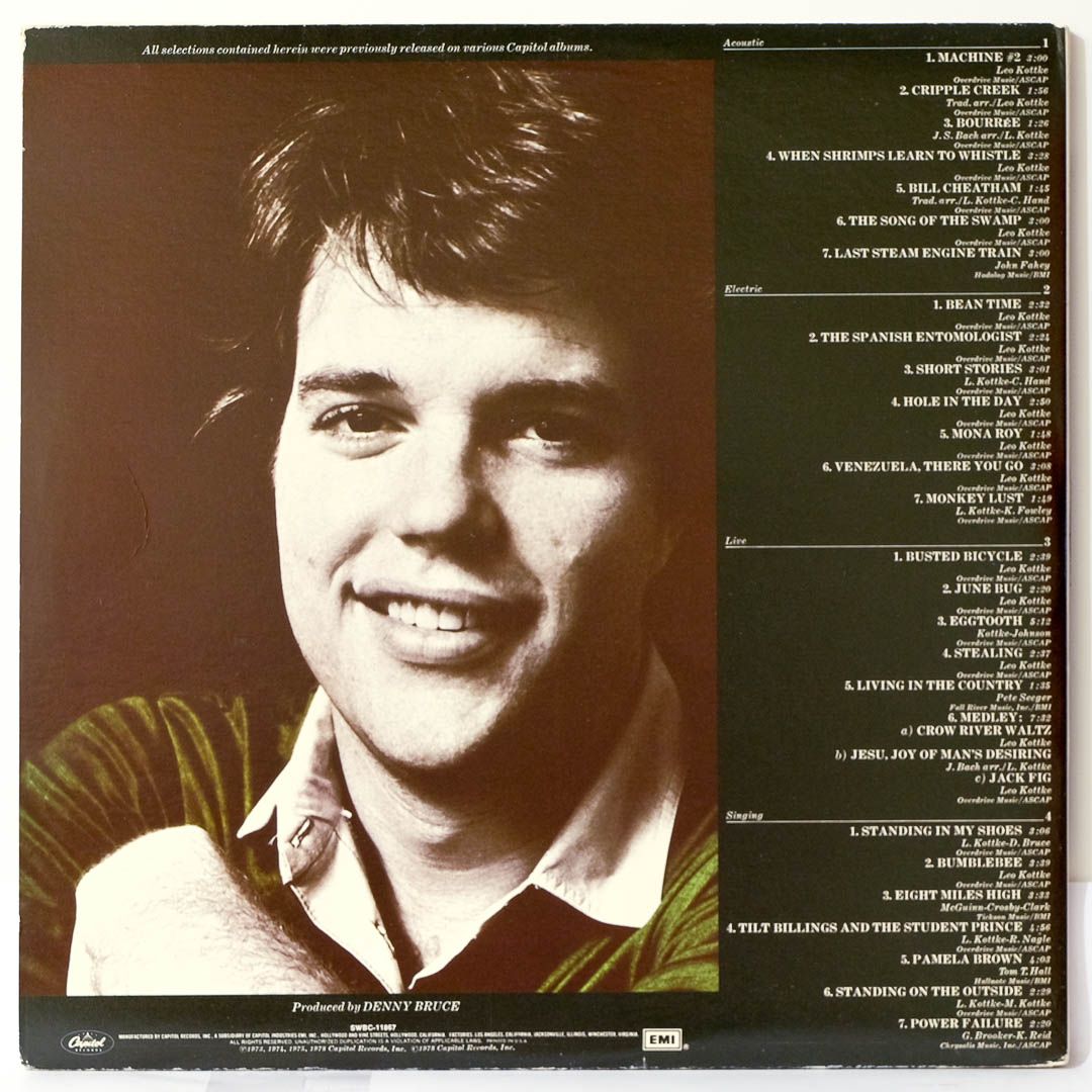 Leo Kottke - The Best - Raw Music Store