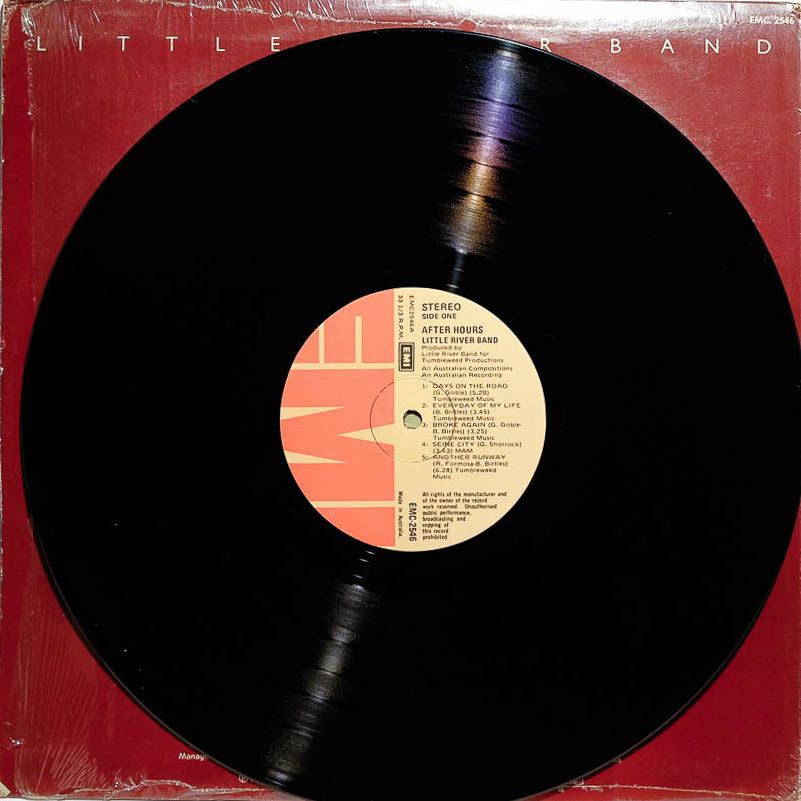 Little River Band - After Hours - Raw Music Store