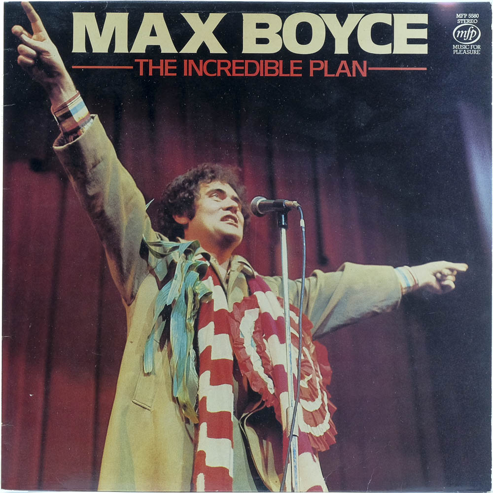 Max Boyce - The Incredible Plan - Raw Music Store