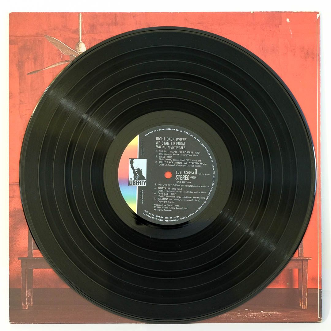 Maxine Nightingale - Right Back Where We Started From - Raw Music Store