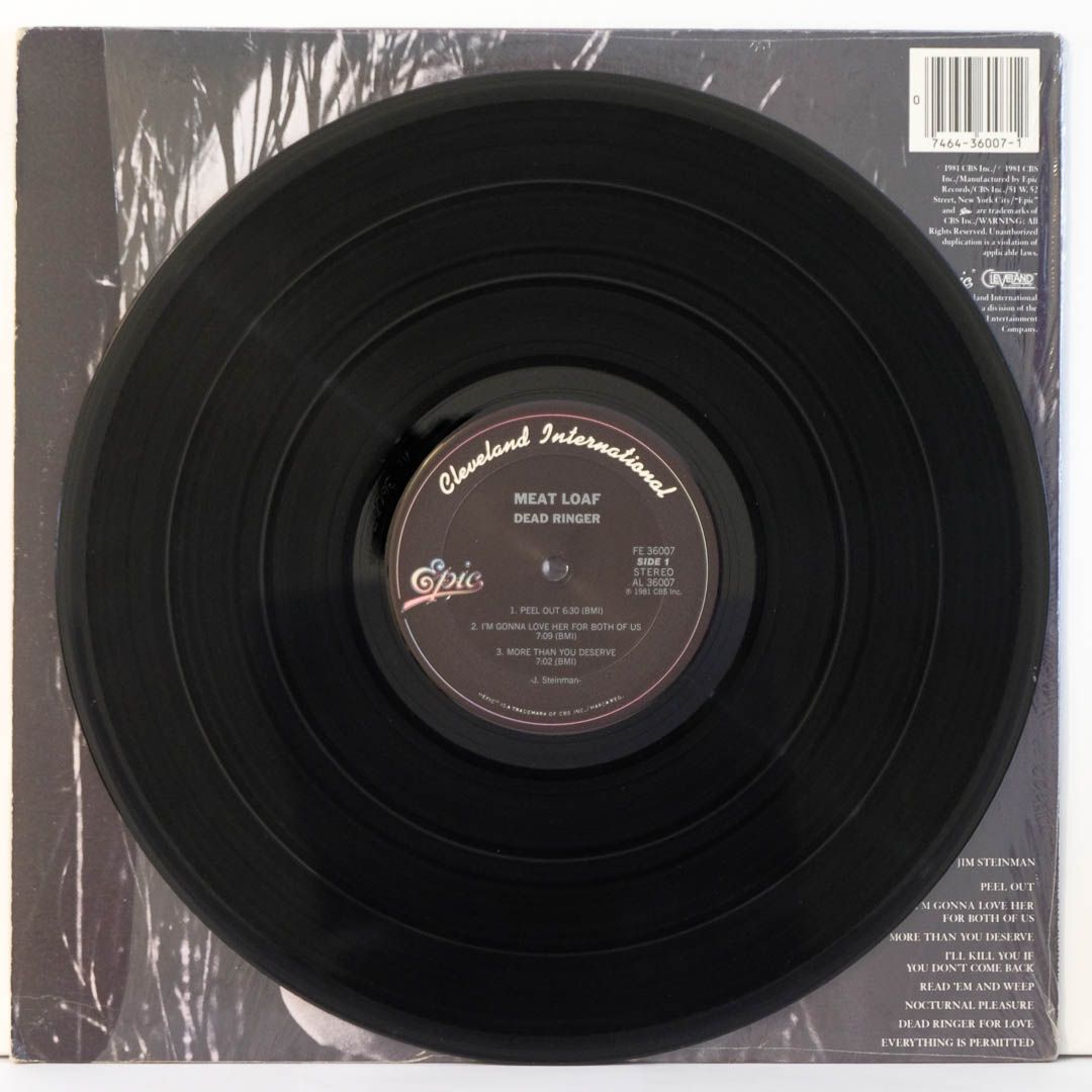 Meat Loaf - Dead Ringer - Raw Music Store